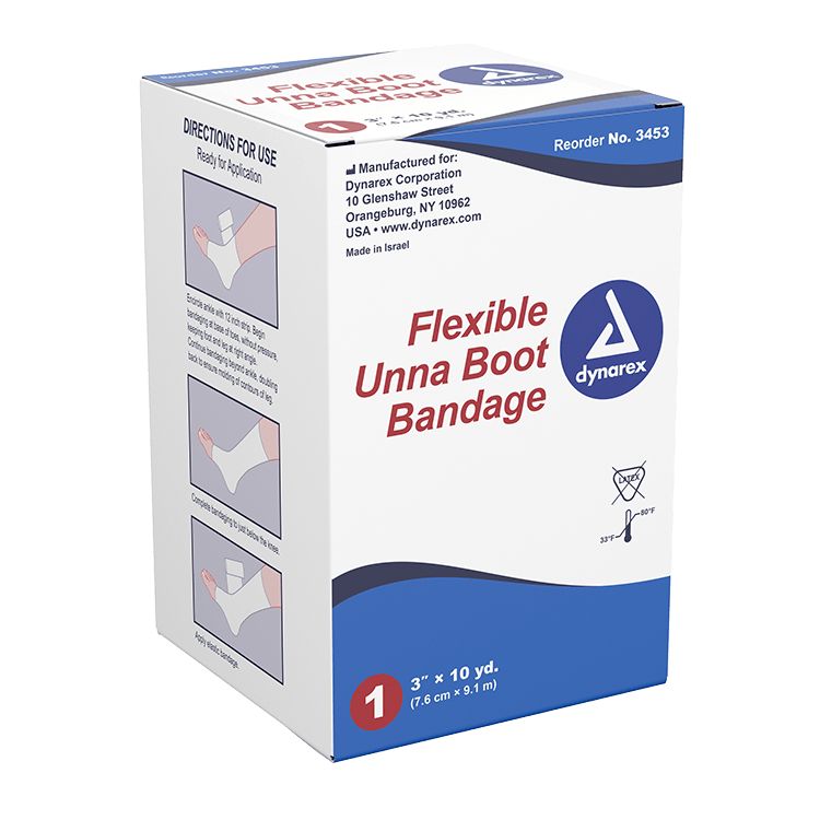 Unna Boot Bandage, 3" – CornellSurgical.com